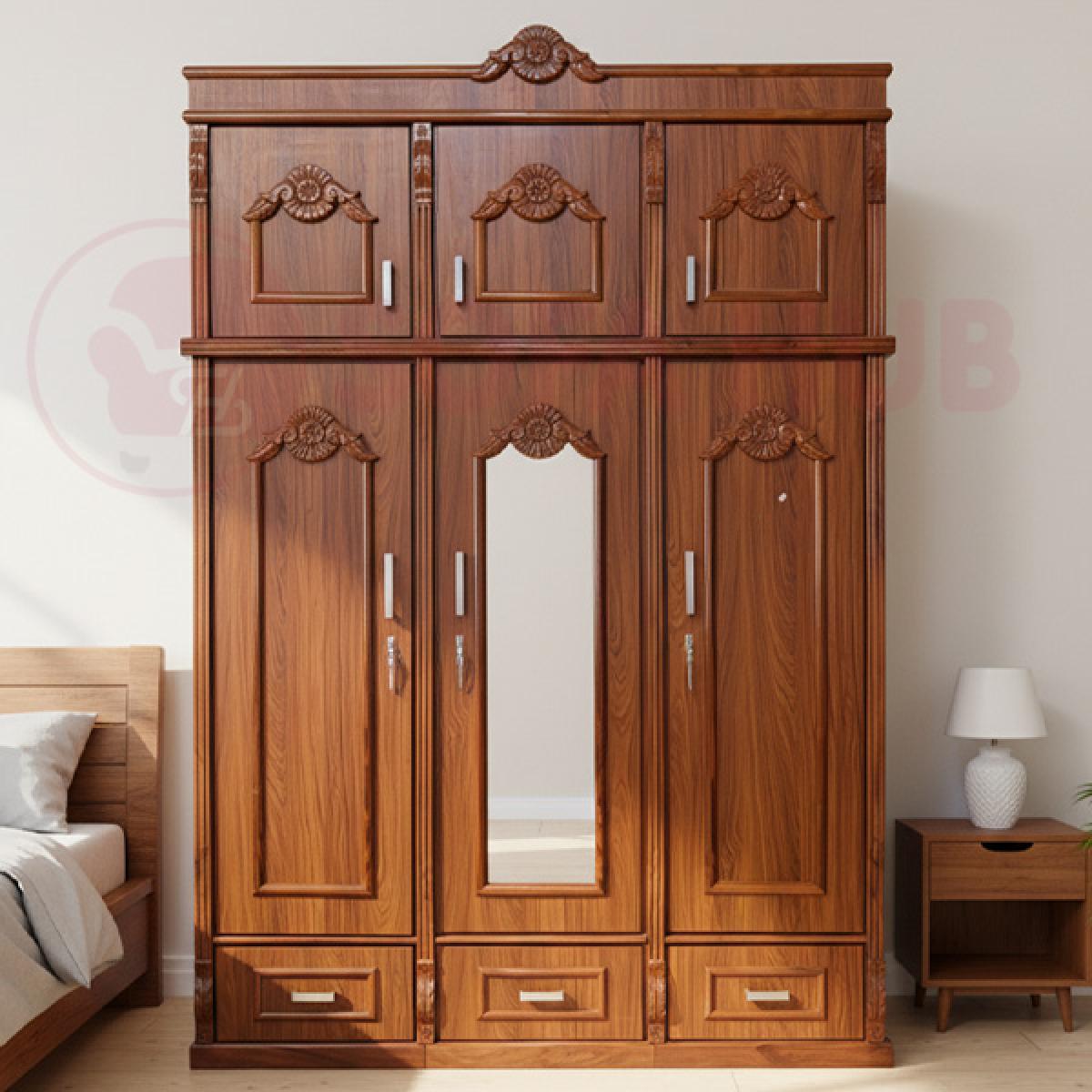 4PCS Premium Sisau Wooden Daraz